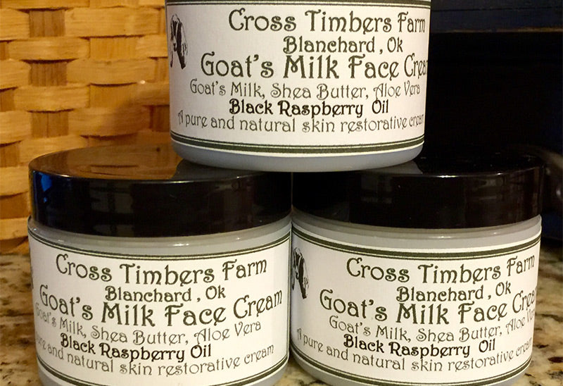 Goat Milk Face Creams – Cross Timbers Farm Soaps and Lotions